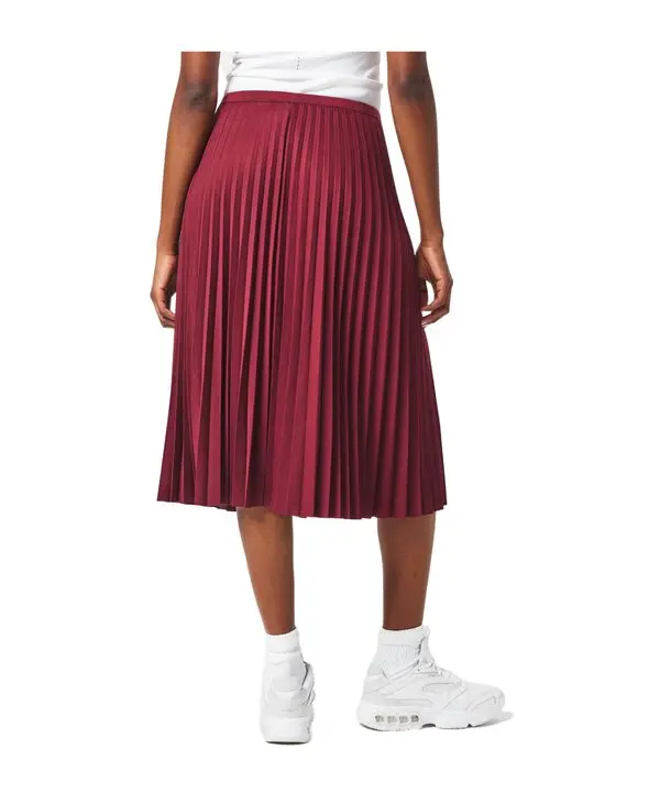 Lacoste Long Pleated Skirt