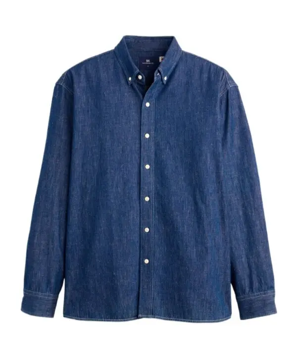 LEVI'S Relaxed Denim Button-down Shirt - Deep Indigo