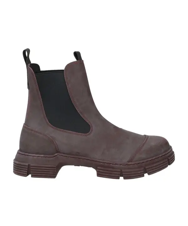 GANNI Chelsea Boots - Brown