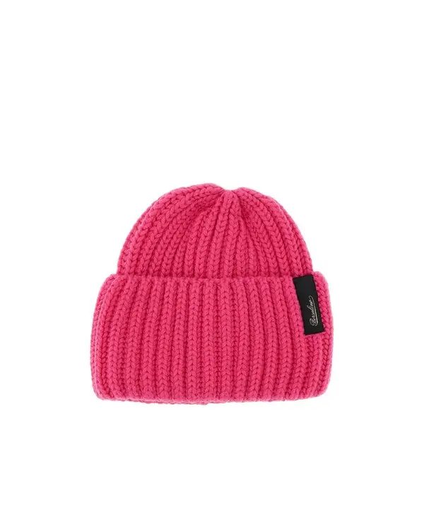 Borsalino Ribbed-knit Beanie Hat - Pink