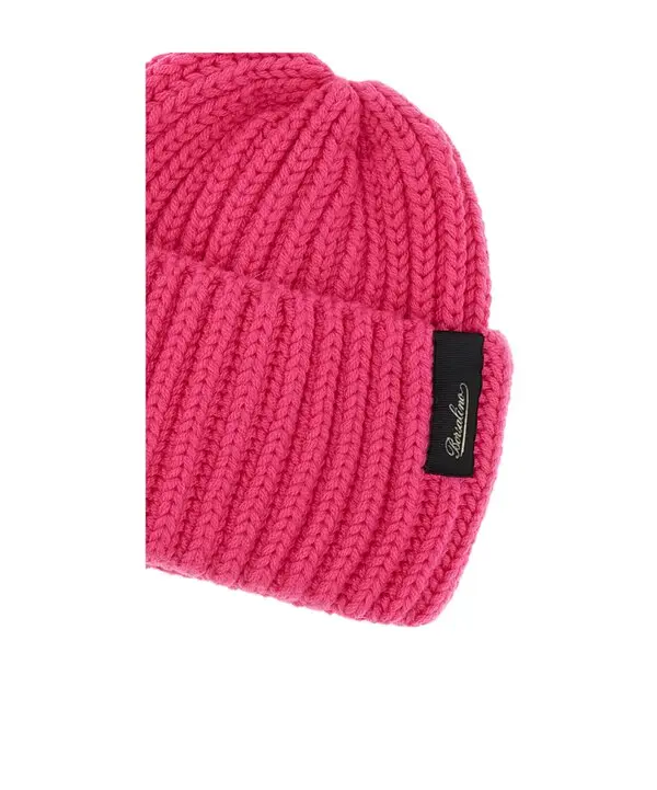 Borsalino Ribbed-knit Beanie Hat