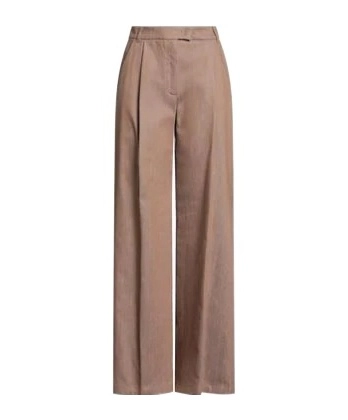 MAXCO. Max&co. High-waisted Pleated Wide-leg Trousers