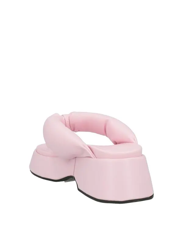 GANNI Simple Solid-color Slide Sandals