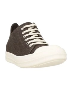 Rick Owens Simple Low-top Sneakers - White