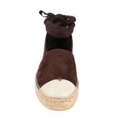 Tory Burch Suede Lace-up Espadrilles