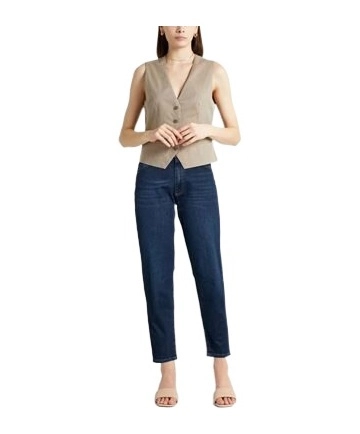 Sportmax Cropped Tapered Denim Pants