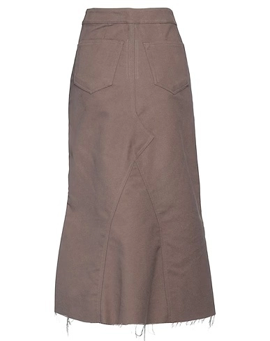 Rick Owens Solid-color A-line Skirt