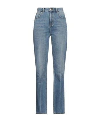 Tory Burch High-waisted Straight-leg Jeans