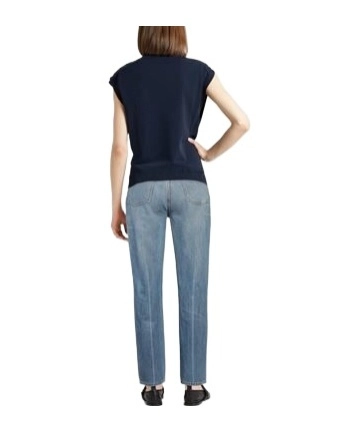 Tory Burch High-waisted Straight-leg Jeans