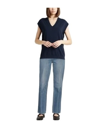 Tory Burch High-waisted Straight-leg Jeans