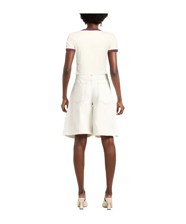 MAXCO. Max&co. Two-tone Short-sleeve T-shirt