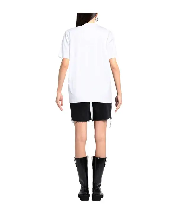 GANNI Solid Printed T-shirt