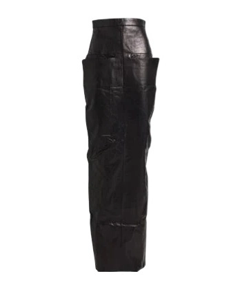 Rick Owens High-waisted Midi Skirt