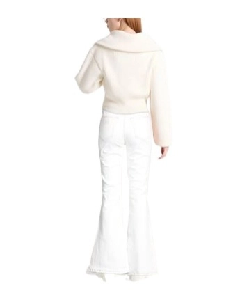 GANNI High-waisted Flared Denim Trousers