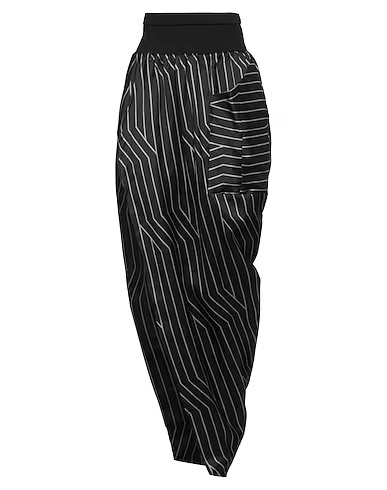 Rick Owens Striped Satin Bodycon Skirt