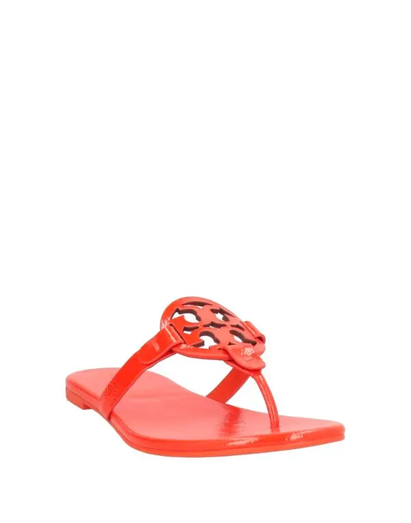 Tory Burch Patent Leather Flip Flops