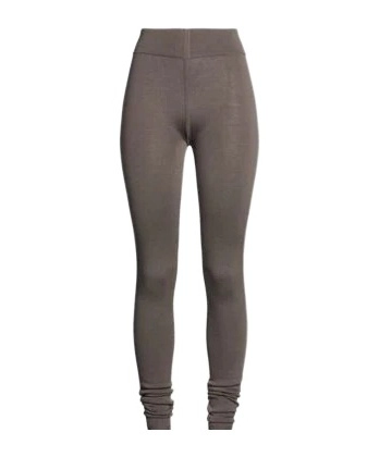 Rick Owens High-waisted Form-fitting Knit Leggings