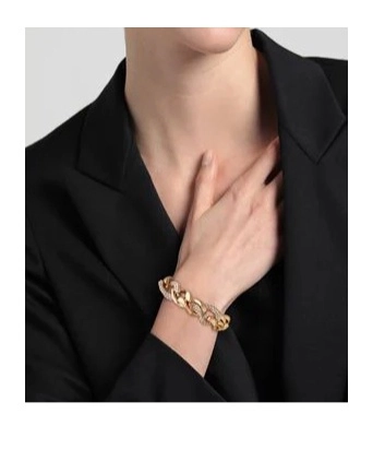 Tory Burch Chunky Curb-link Bracelet