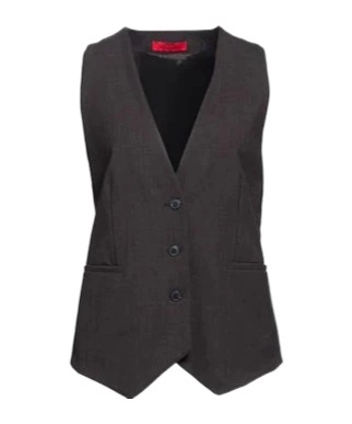 MAXCO. Max&co. Fitted Waistcoat With Pointed Hem