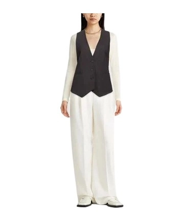 MAXCO. Max&co. Fitted Waistcoat With Pointed Hem