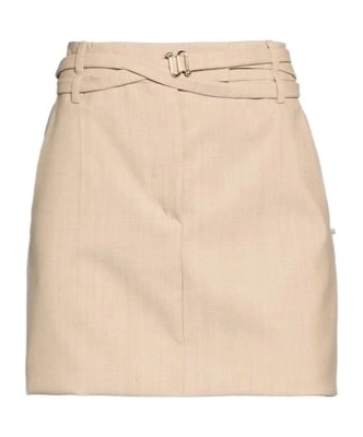 Sportmax Textured Mini Skirt - Nude