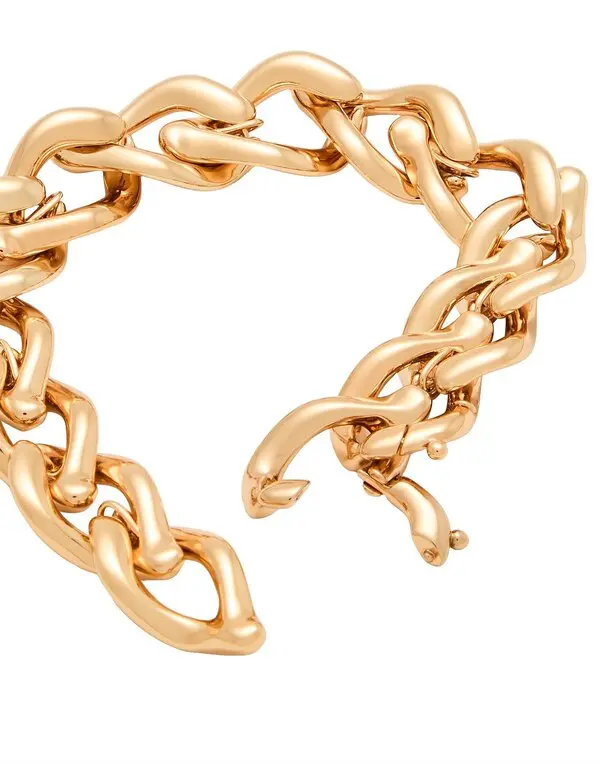 Tory Burch Gold Metal Bracelet