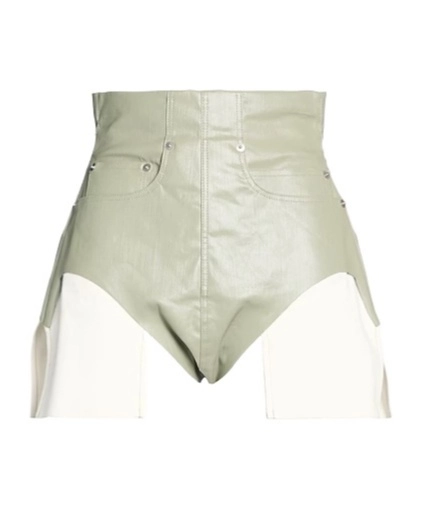 Rick Owens High-waisted Denim Hot Shorts