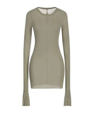 Rick Owens Form-fitting Long-sleeve Top - Nude