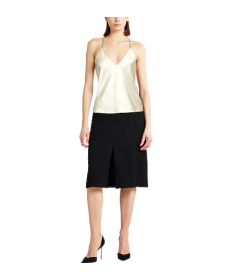 Sportmax Satin Sleeveless Top