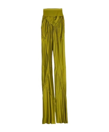 Rick Owens High-waisted Loose Satin Trousers