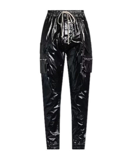 Rick Owens High-waisted Cargo Pants - Black