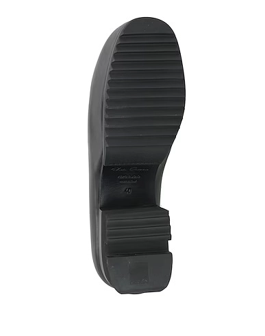 Rick Owens Leather Platform Slippers