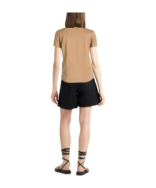 Max Mara Solid Color Short-sleeve T-shirt