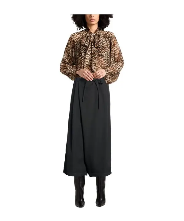 Marni Wide-leg Trousers With Drawstring Waist