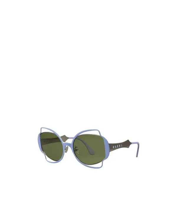 Marni Geometric Tinted Sunglasses