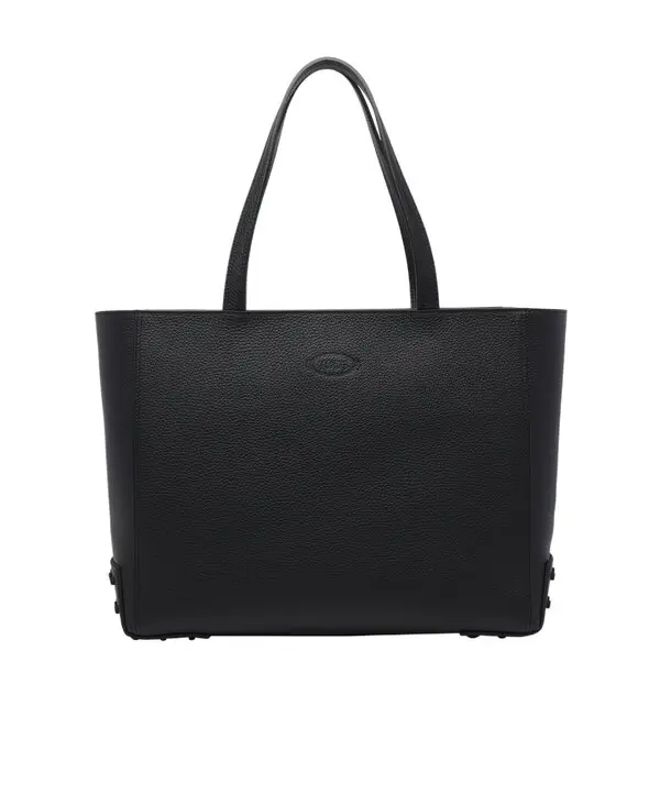 TOD'S Logo Embossed Top Handle Bag