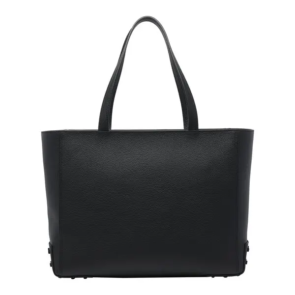 TOD'S Logo Embossed Top Handle Bag