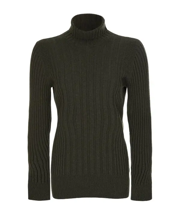 MAISON MARGIELA Ribbed Turtleneck Sweater