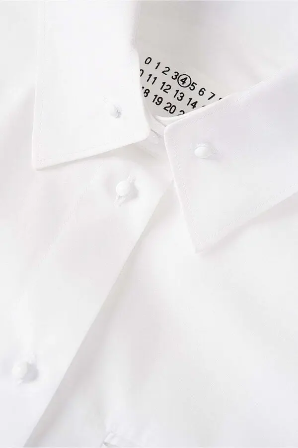 MAISON MARGIELA Cotton Poplin Button-down Shirt