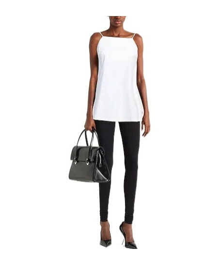 MAISON MARGIELA Sleeveless Square Neck Cami Top
