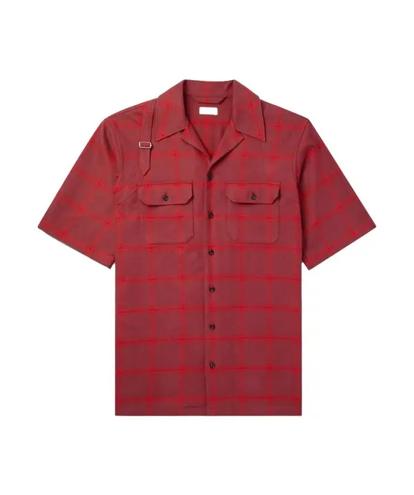 Alexander McQueen Oversized Camp-collar Shirt - Red