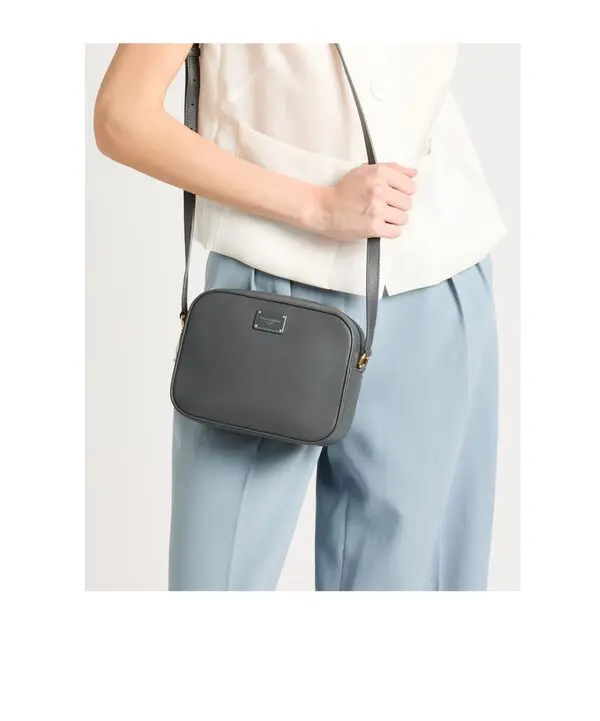 Dolce & Gabbana Compact Leather Camera Bag