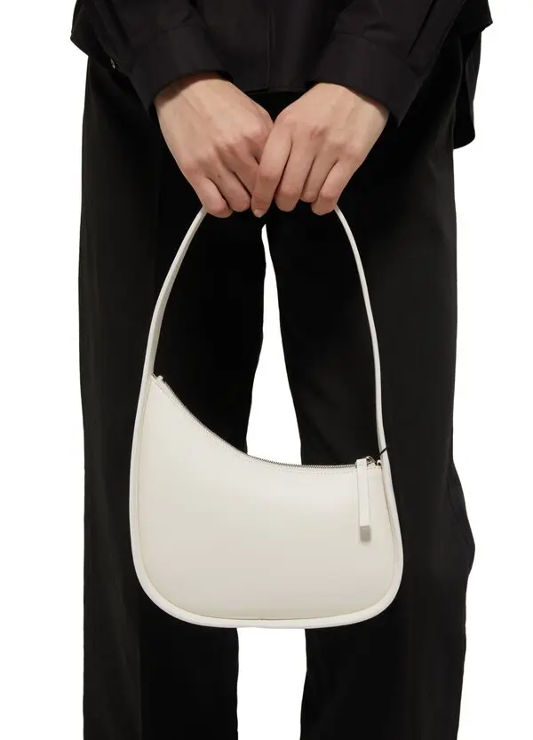 THE ROW Half Moon Logo Shoulder Bag