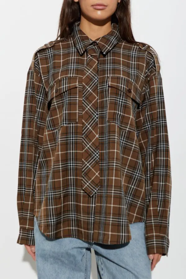 GESTUZ Gzaleya’ Checked Shirt