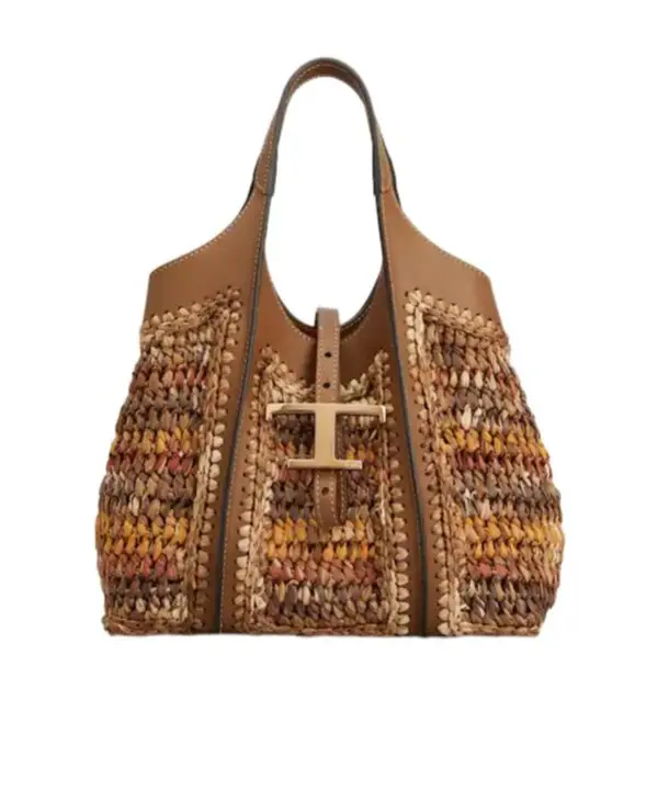 TOD'S Double-handle Shoulder Bag - Brown