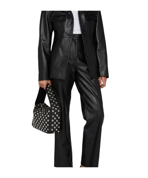 Khaite Studded Shoulder Bag