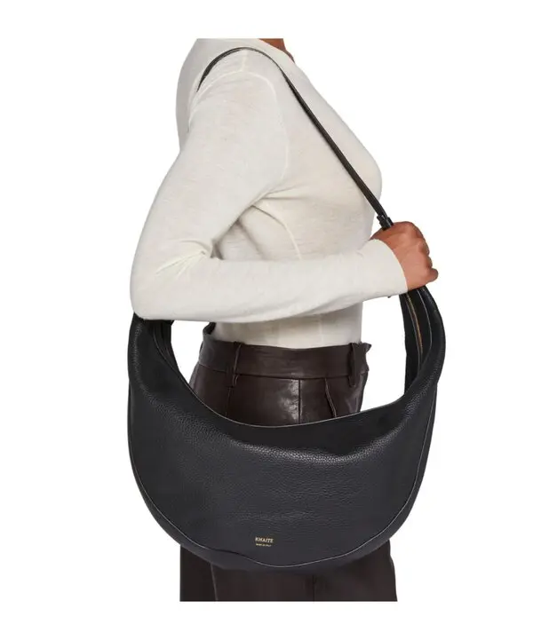 Khaite Lettering Detail Shoulder Bag