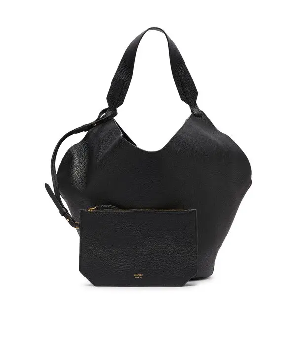 Khaite Logo Shoulder Bag