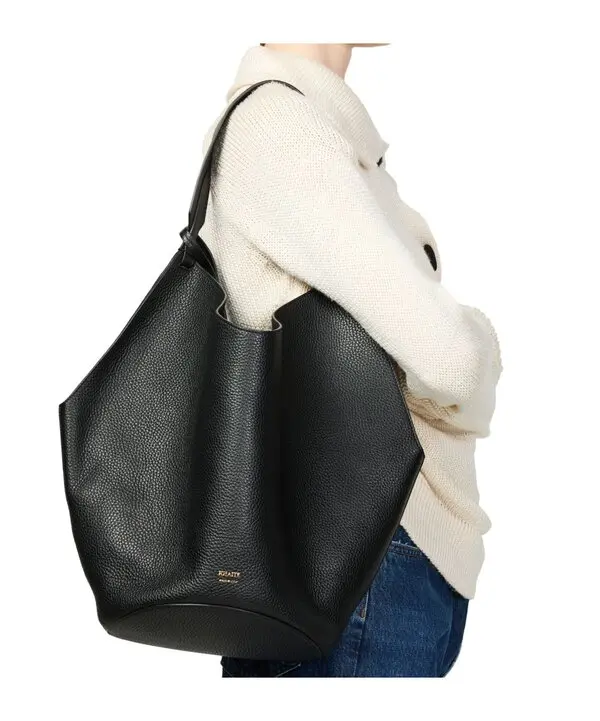 Khaite Logo Shoulder Bag