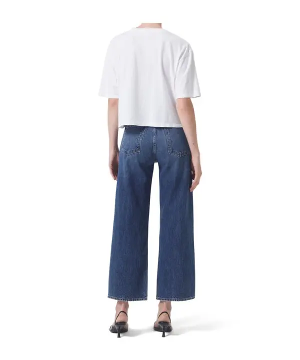 AGOLDE High Waist Denim Trousers